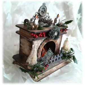 Birch Ply or MDF Mini Fireplace Wood Kit